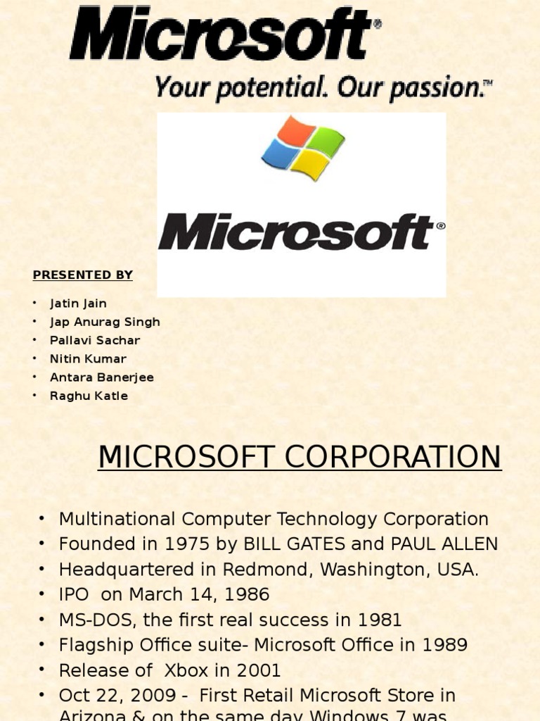 Microsoft Evolution | PDF