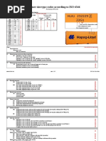 Container ISO Codes | PDF | Home & Garden | Technology & Engineering
