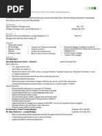 Annotated Resume Sample | PDF | Tutor | Literacy