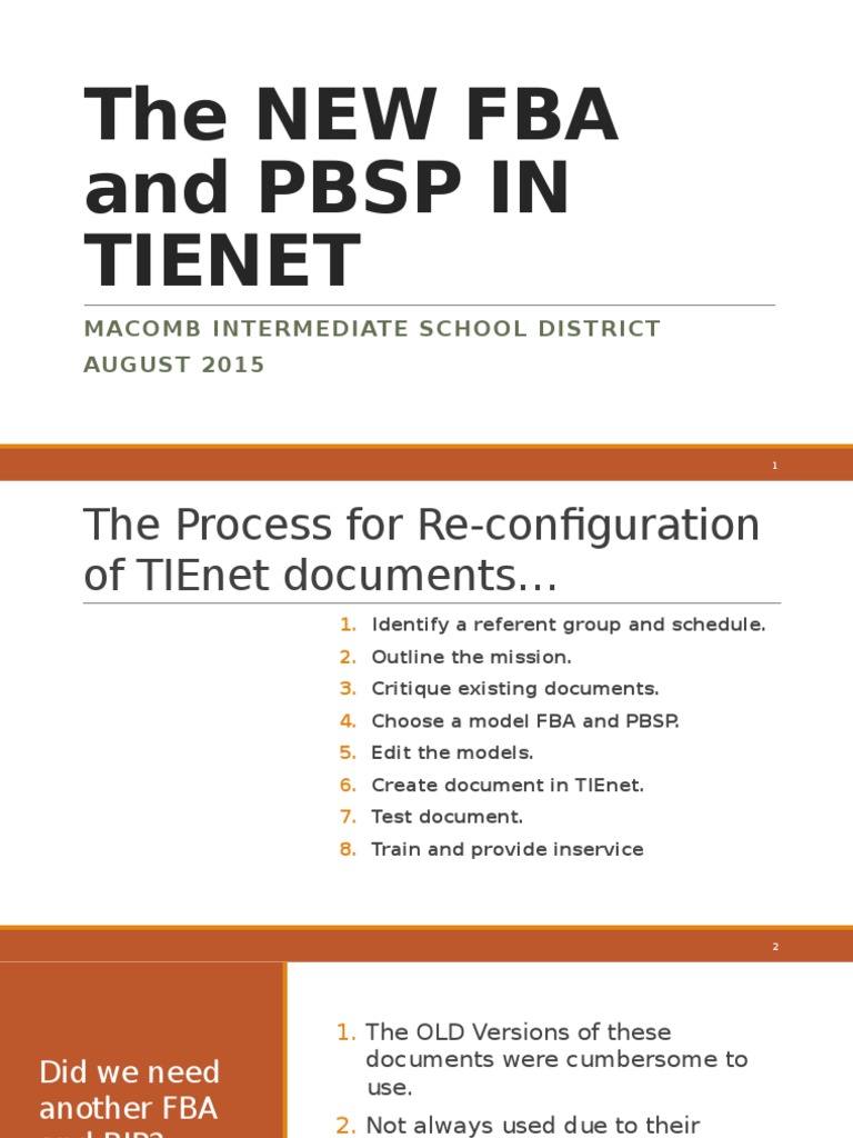 Fba and PBSP | PDF | Individualized Education Program | Evaluation