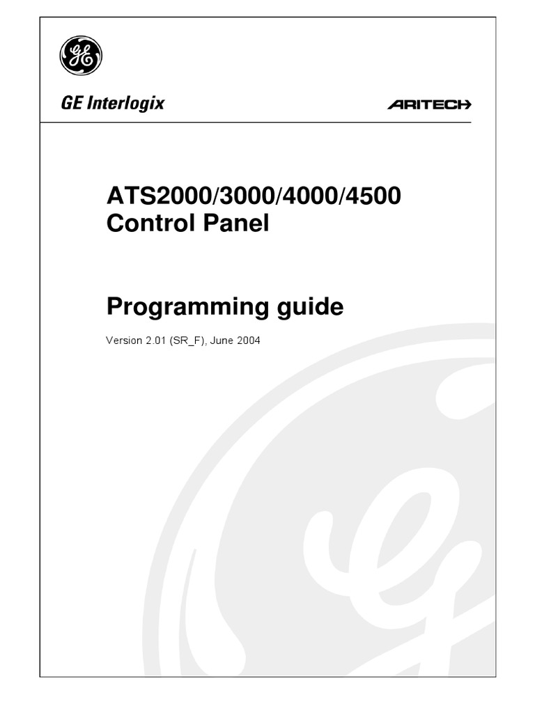 ARITECH ATS Full Programming Manual | Download Free PDF | Information ...
