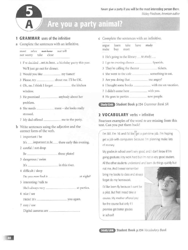 Workbook From 5A | PDF | Books