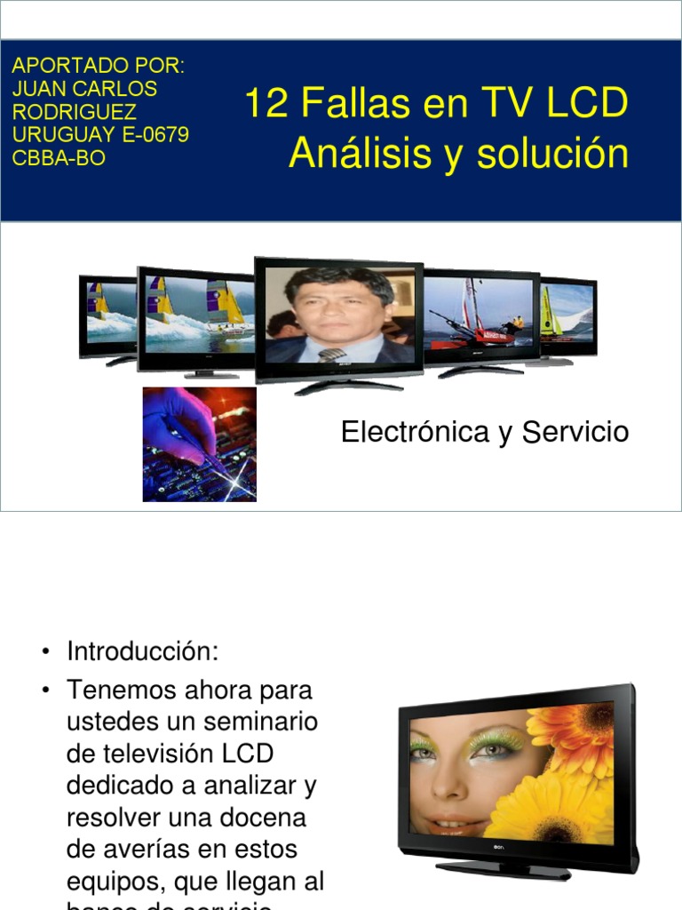 12 Fallas en TV LCD | PDF