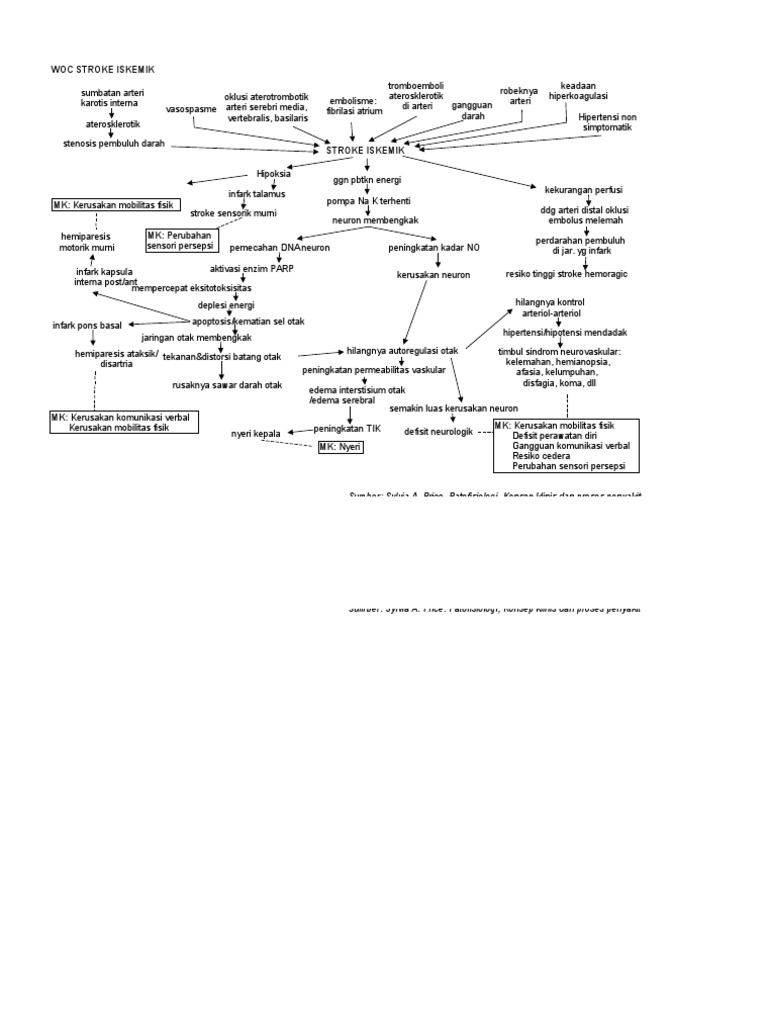 Woc Stroke Iskemik | PDF
