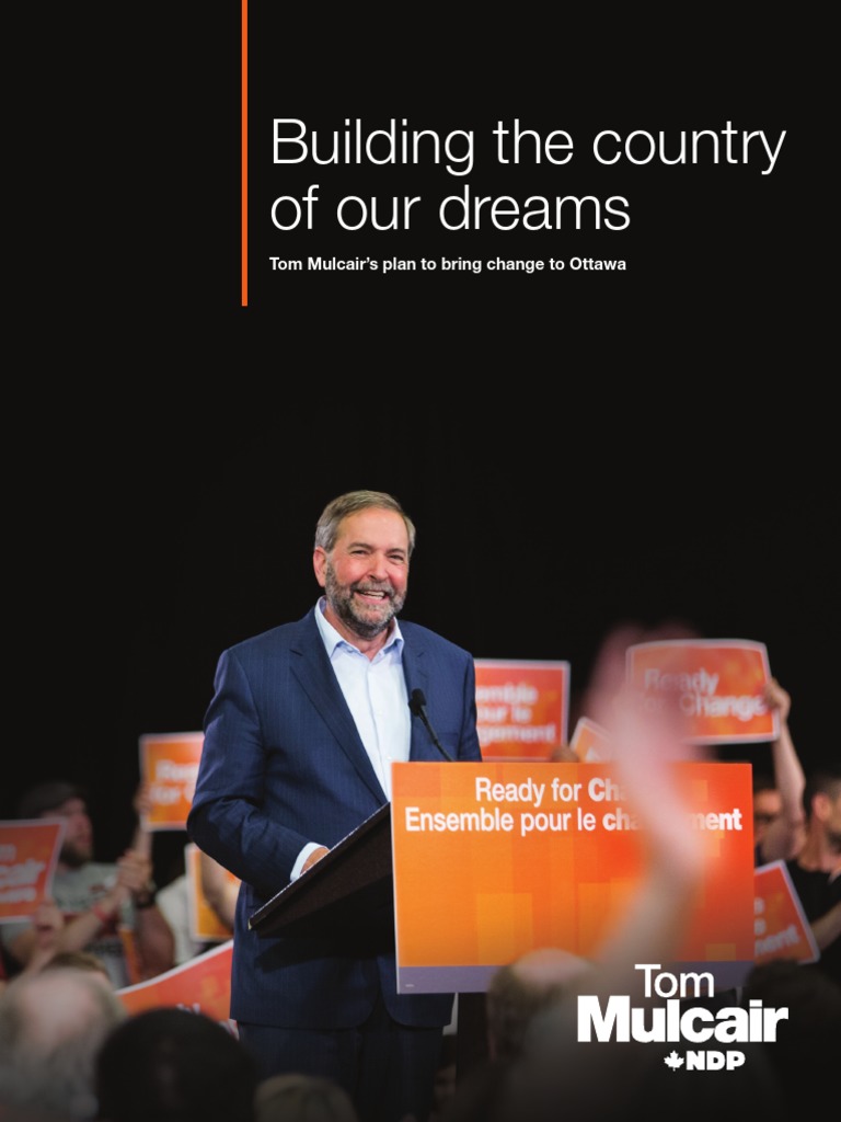 2015 NDP Platform | PDF | Affordable Housing | Canada