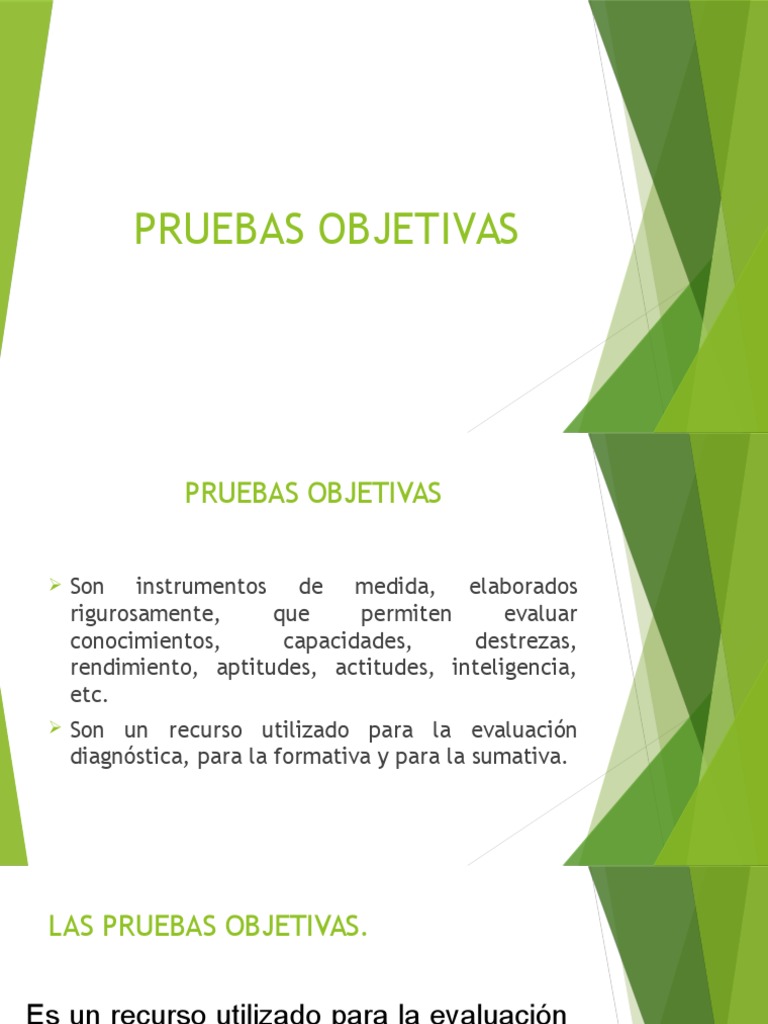 Prueba Objetiva | PDF
