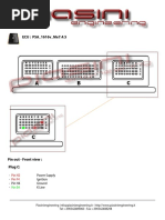 Pinout Ecm Opel Magneti Marelli MJD 6JO 6JF 6O2 6O3 6F3 | PDF