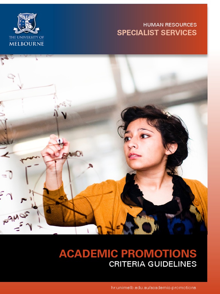 Academic Promotion Guidelines | PDF | Educational Assessment | Leadership