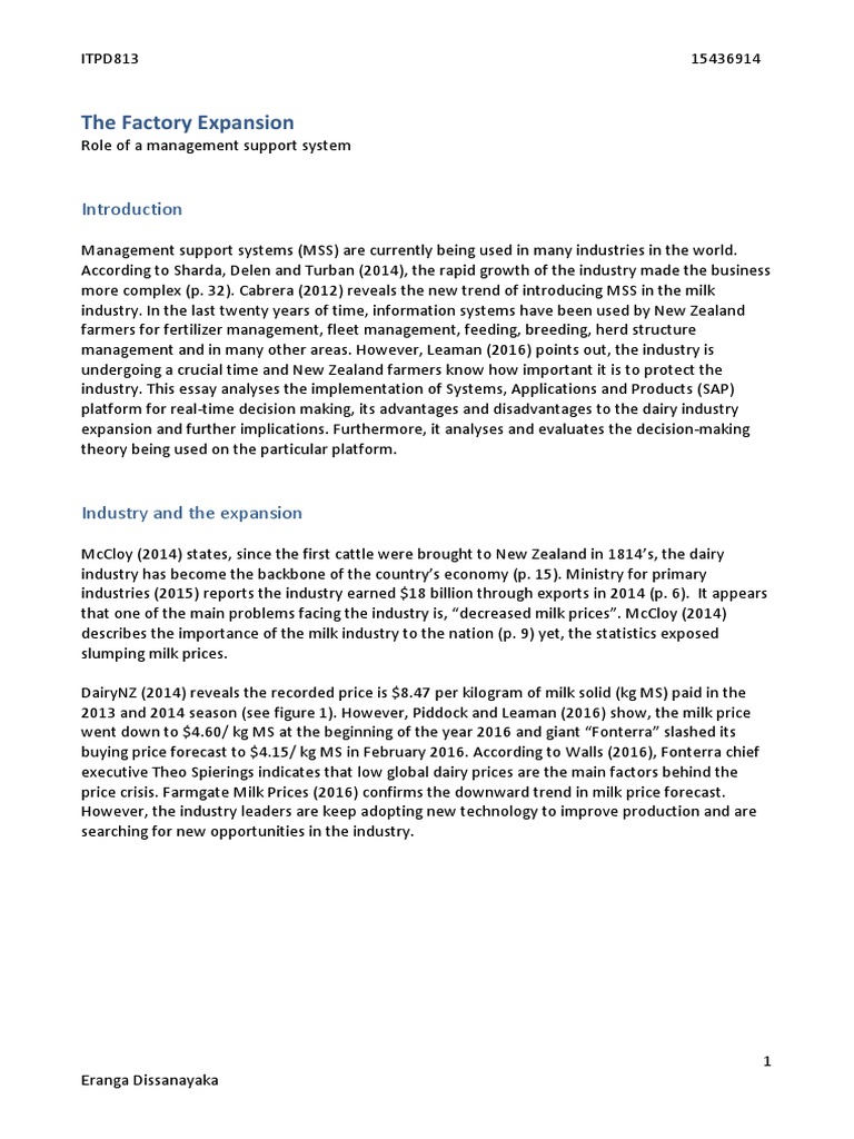 Management Support Systems | PDF | Sap Se | Enterprise Resource Planning