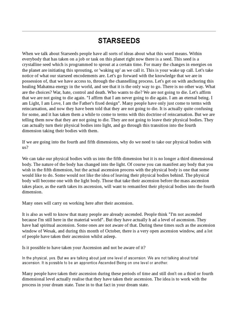 Vywamus Through Haridas | PDF | Dimension | Ascended Master