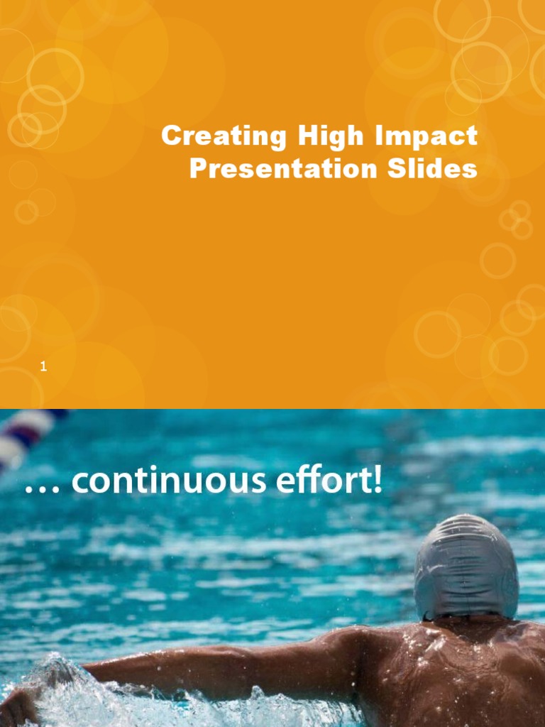 High Impact Presentation | PDF | Psychology | Learning