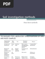 Soil Exploration Boring Methods | PDF | Drilling | Geotechnical Engineering