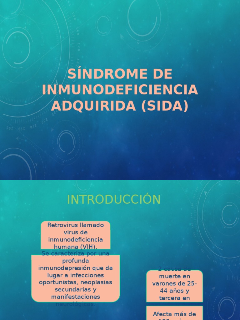 Síndrome de Inmunodeficiencia Adquirida | VIH / SIDA | Virus