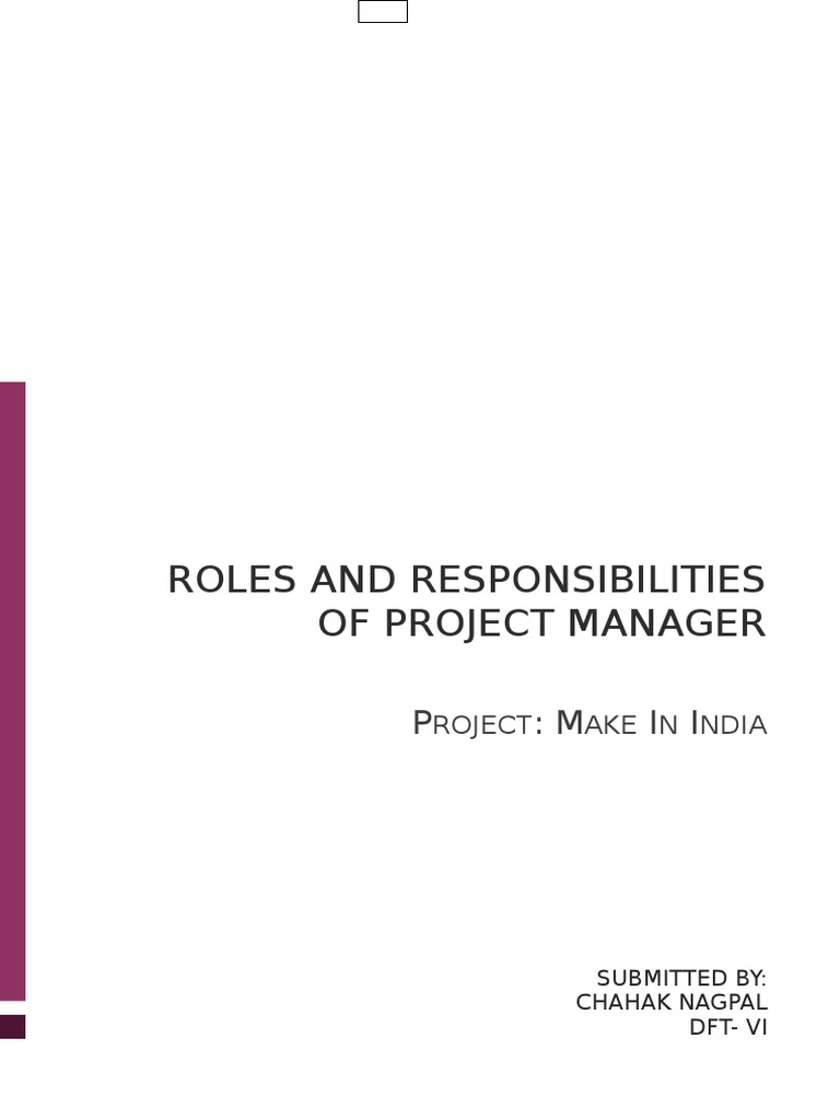 Project Management | PDF | Project Manager | Leadership