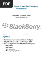 Lean Six Sigma Yellow Belt Project Examples | PDF | Six Sigma | Energy ...