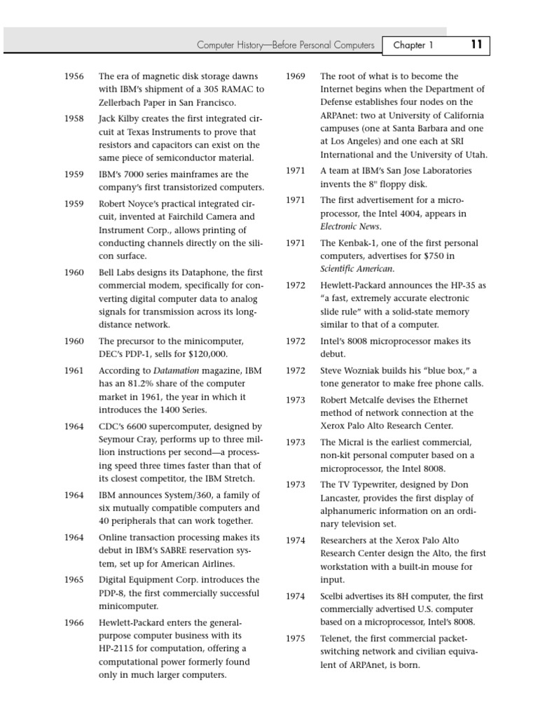 Computer History-Before Personal Computers: Electronic News | PDF ...