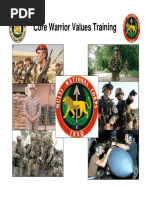 Navy Core Values Charter | PDF
