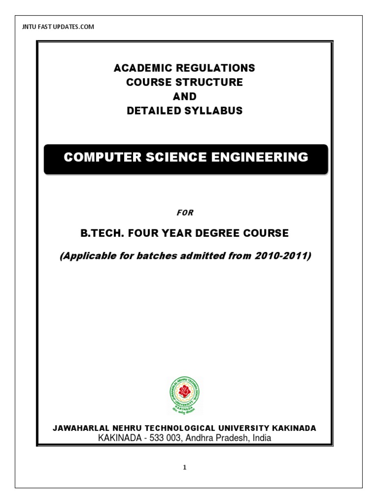 Jntuk r10 Syllabus | Download Free PDF | Data Compression | Artificial ...