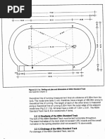 400m Track Stagger and Marking Guide | PDF | Lane | Track And Field