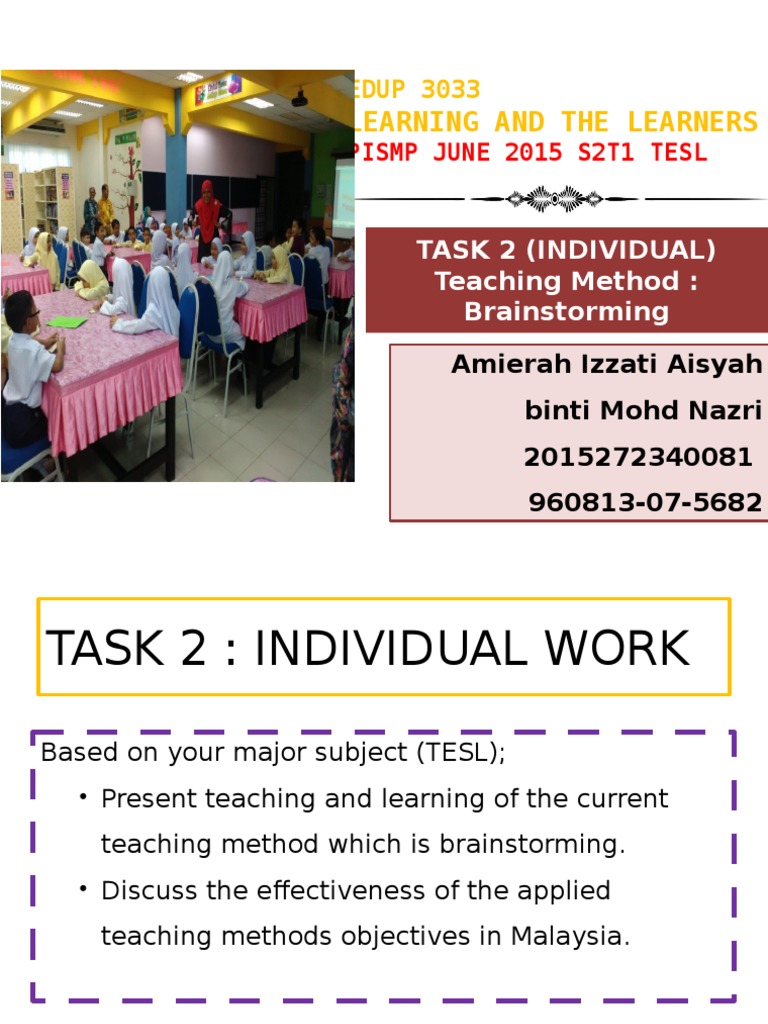 Brainstorming 2 | PDF | Brainstorming | Teaching Method