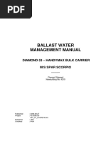 Sample Ballast Water Record Book Completed | PDF | Water | Ships