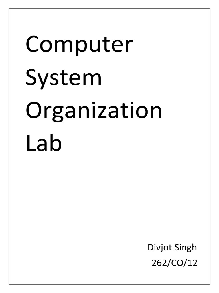 CSO File | PDF | Vhdl | Areas Of Computer Science