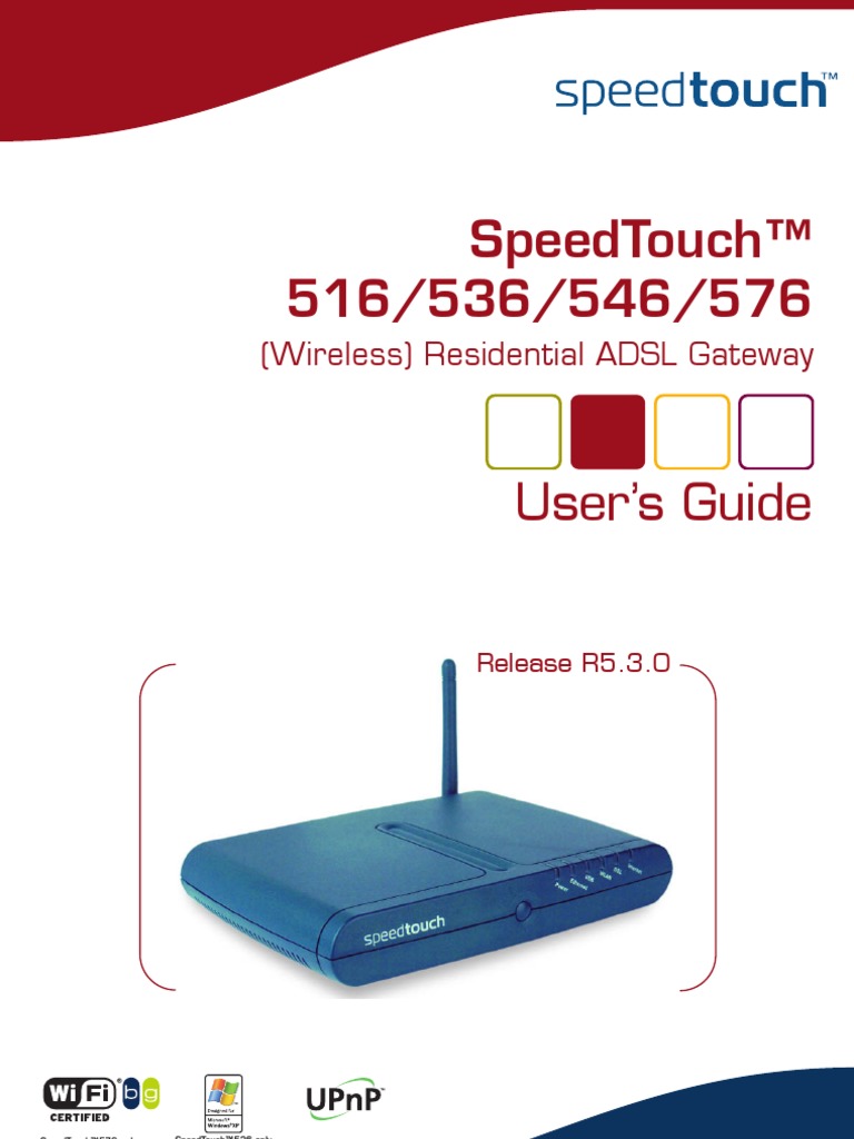 Thompson SpeedTouch 516/536/546/576 | PDF | File Transfer Protocol ...