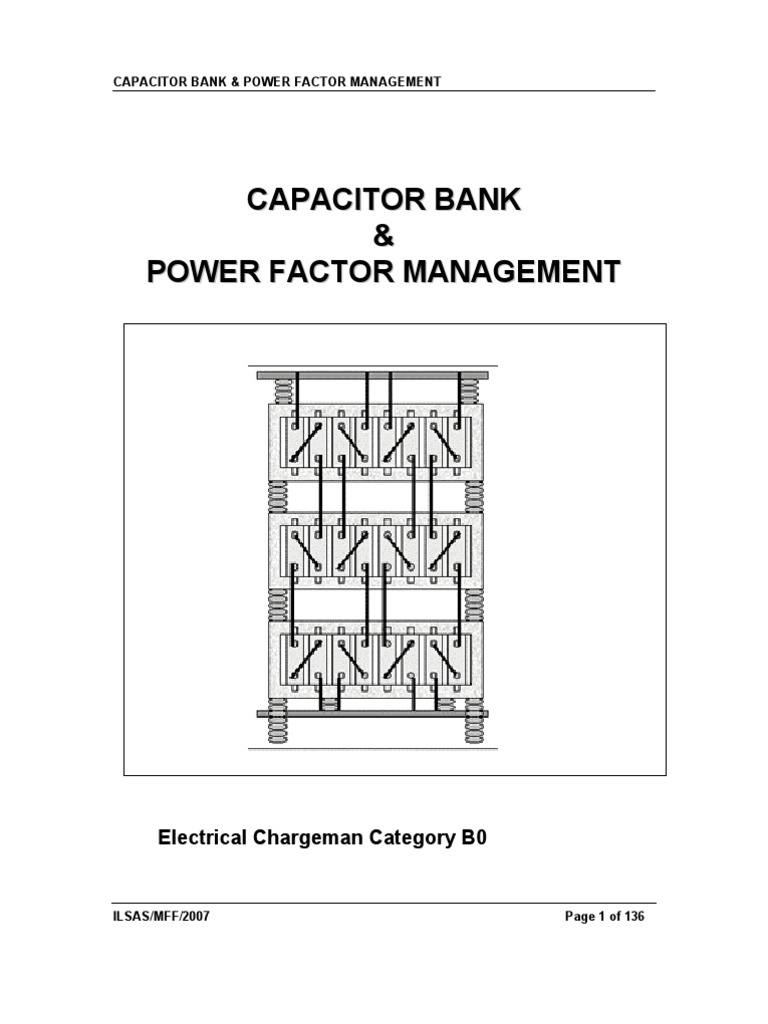 Capacitor Bank & Power Factor Guide | PDF | Science & Mathematics