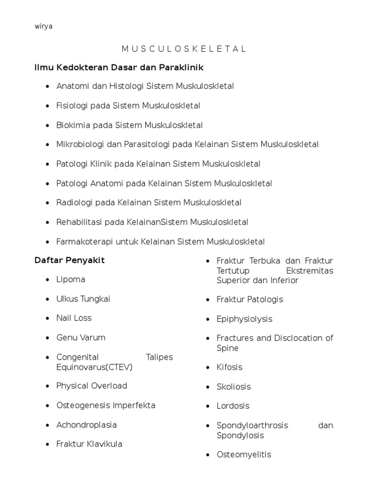 Silabus IMO | PDF | Infeksi | Virus