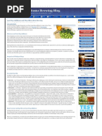 Brewing Grain Substitution Chart | PDF | Malt | Ale