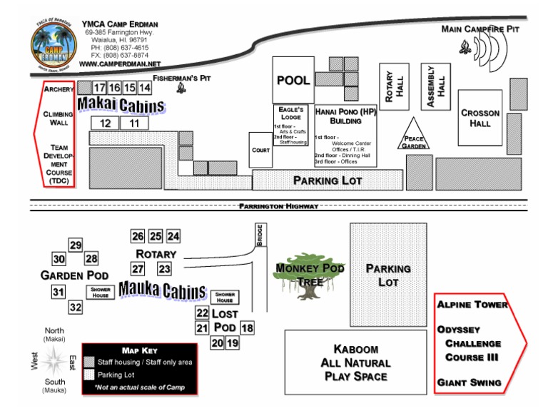 Camp Erdman Map | PDF