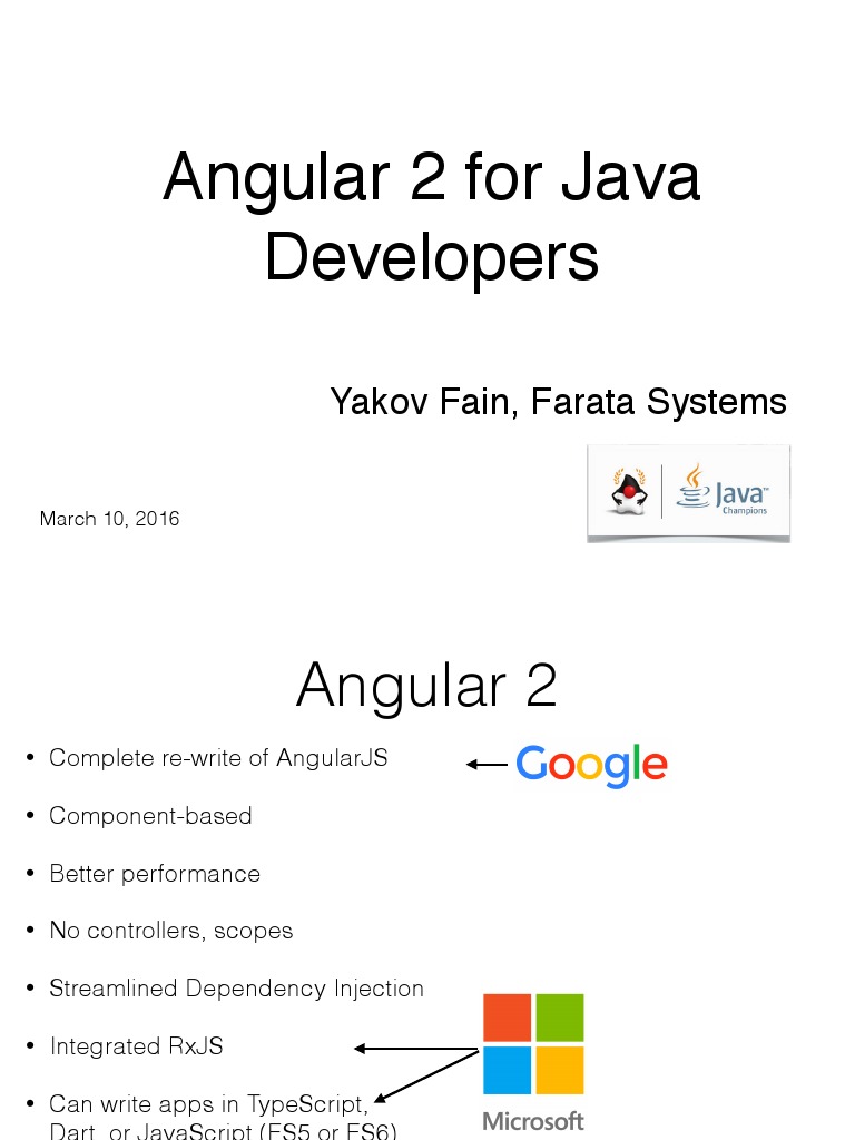 Angular For Java Pdf Angular Js Java Script 9145