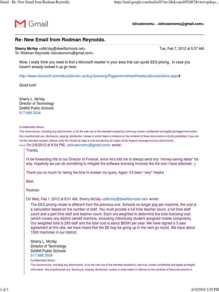 Open Office Thread | PDF | Email | Computer Mediated Communication