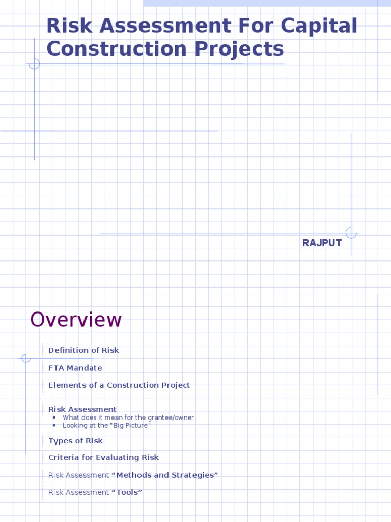 Risk Assessment in Construction Projects | PDF | Risk Management | Risk ...