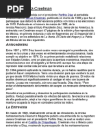 Entrevista Díaz-Creelman | PDF | México | Democracia