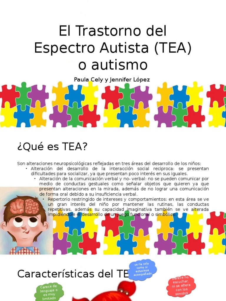 El Trastorno Del Espectro Autista (TEA)