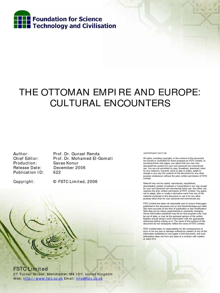 The Ottoman Empire and Europe1 | PDF | Ottoman Empire | Istanbul