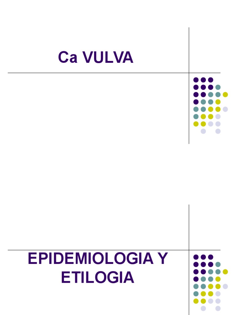 Cáncer de Vulva: Epidemiología y Manejo | PDF | Vagina | Sarcoma