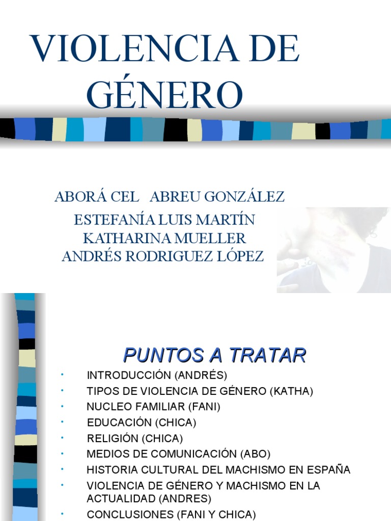 Violencia de Género | Violencia | Ciencias del comportamiento