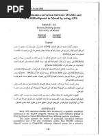 WGS84 To MUTM For Nepal in GIS PDF | PDF | Teaching Methods & Materials ...