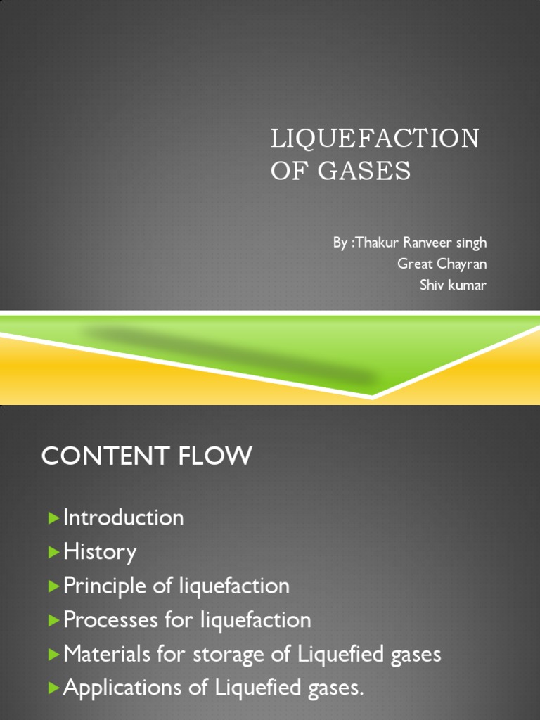 Liquefaction of Gases | PDF | Cryogenics | Continuum Mechanics