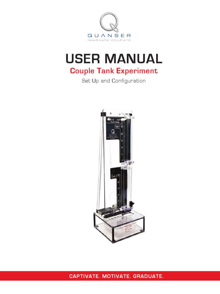 Coupled Tanks - User Manual | PDF | Amplifier | Electronic Waste