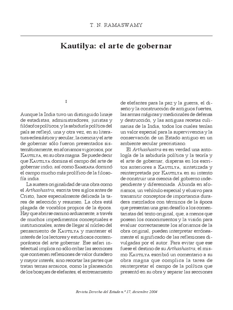 El Arte de Gobernar | PDF | Conocimiento | Sociedad