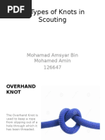 Basic Book of Knots and Lashings | PDF | Knot | Rope