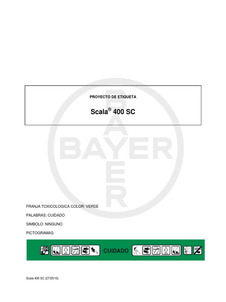 Escala 400 SC | PDF | Toxicidad | Aluminio