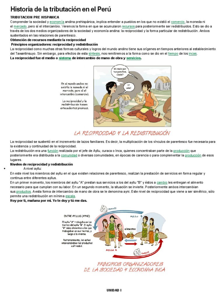 Historia de La Tributación en El Perú | PDF | Imperio Inca | Impuestos