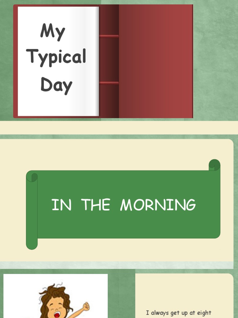 My Daily Routine: Morning to Evening | PDF