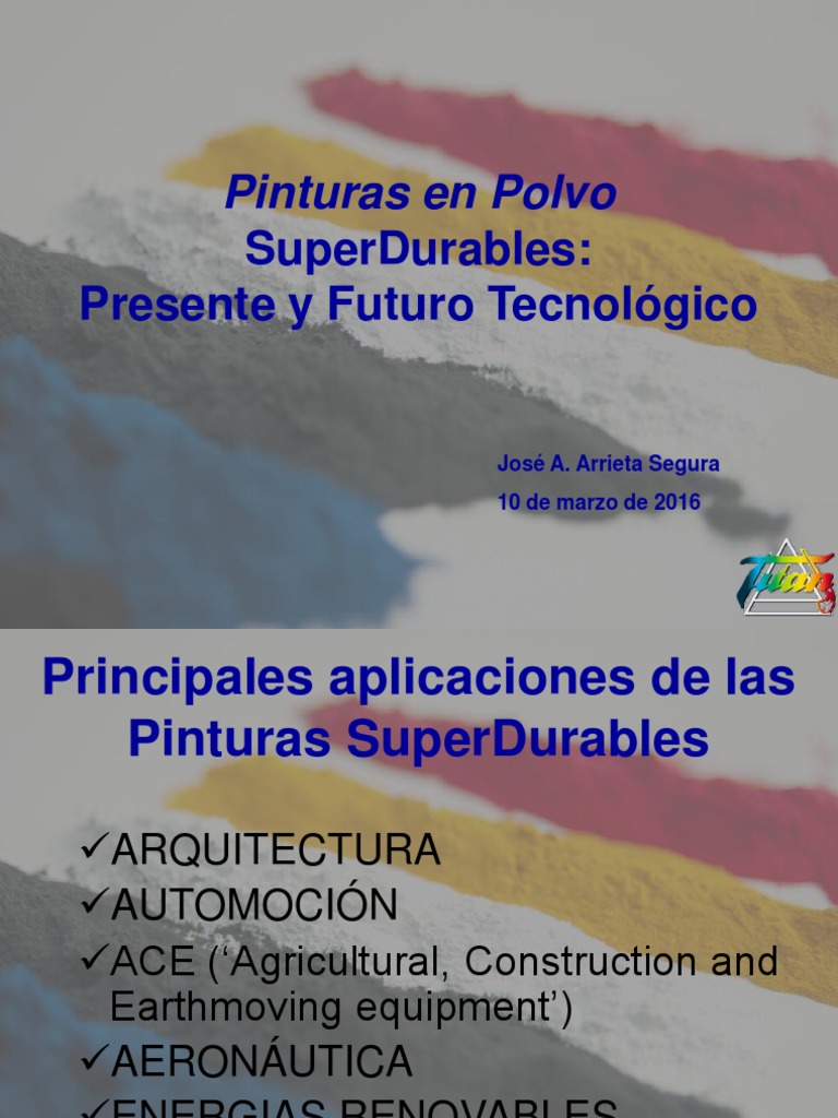 Catalogo Pinturas TITAN | PDF | Pintar | Corrosión