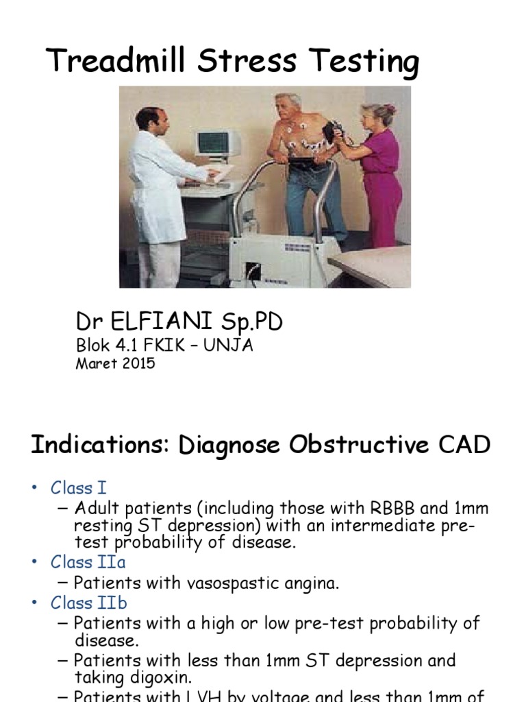 Treadmill Stress Testing Guidelines | PDF | Heart Rate | Angina Pectoris