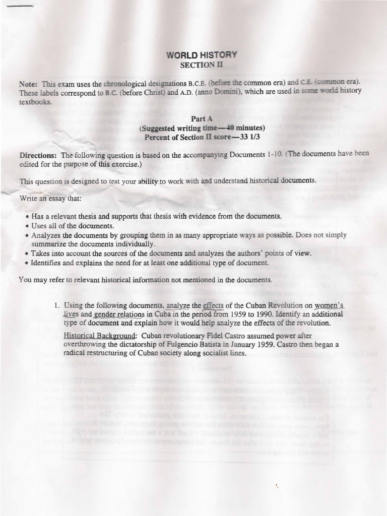 Effects of the Cuban Revolution on Women | PDF